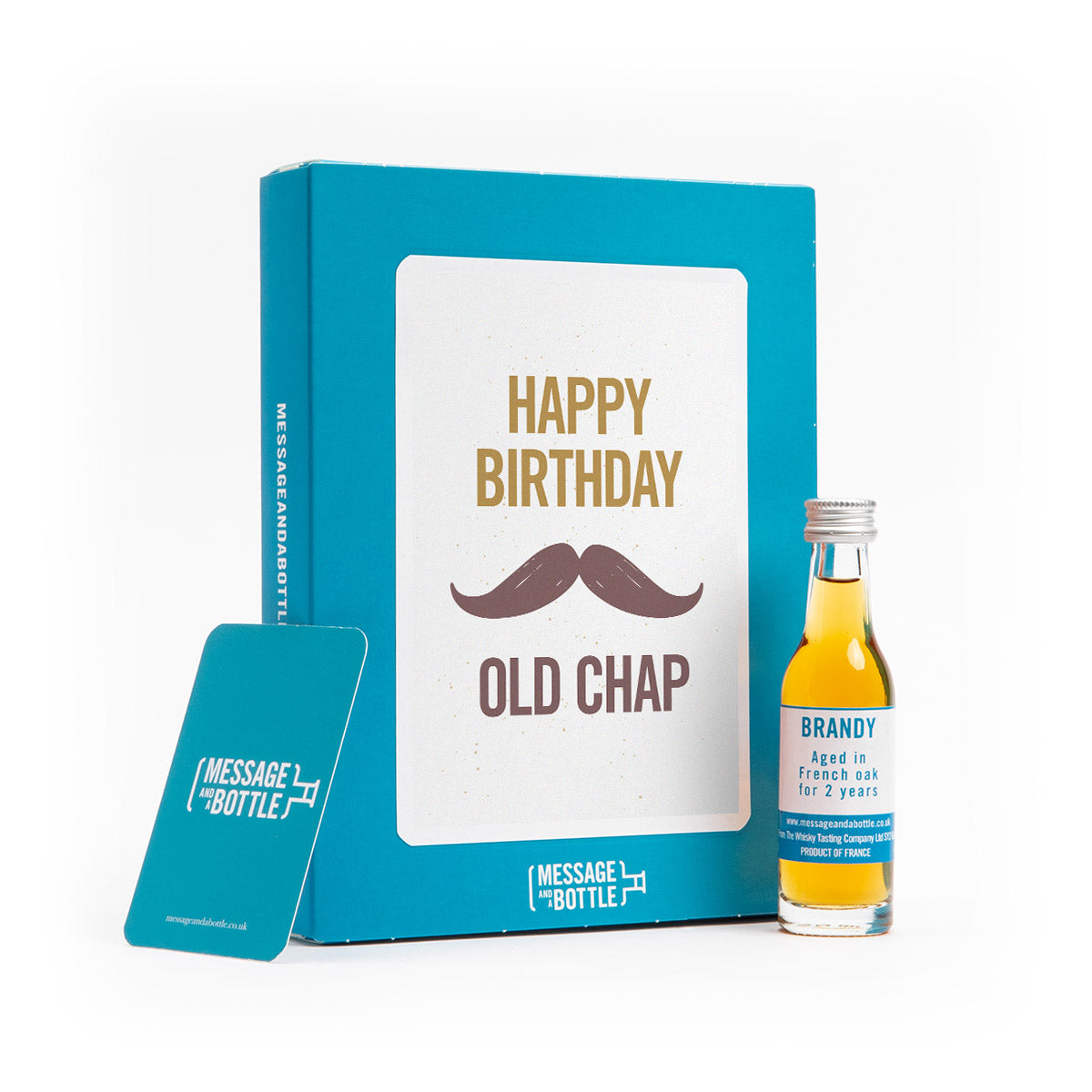 Happy Birthday Old Chap – Message And A Bottle